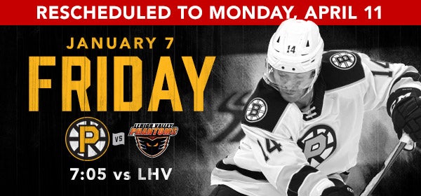 Providence Bruins vs Lehigh Valley | Amica Mutual Pavillion