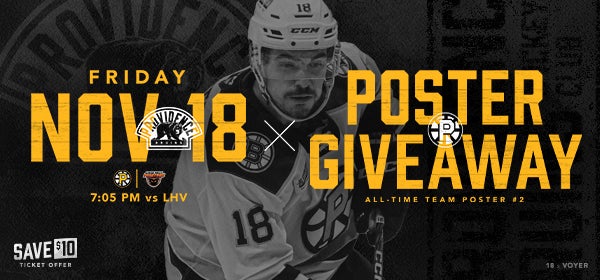 Providence Bruins vs Lehigh Valley Phantoms | Amica Mutual Pavillion