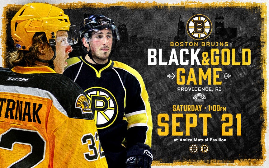 Boston Bruins Black & Gold Game | Amica Mutual Pavillion